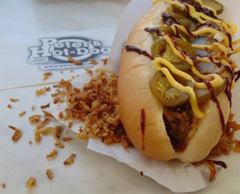 Hot-dog képek minden mennyiségben - Peter's Amerikai Hot Dog